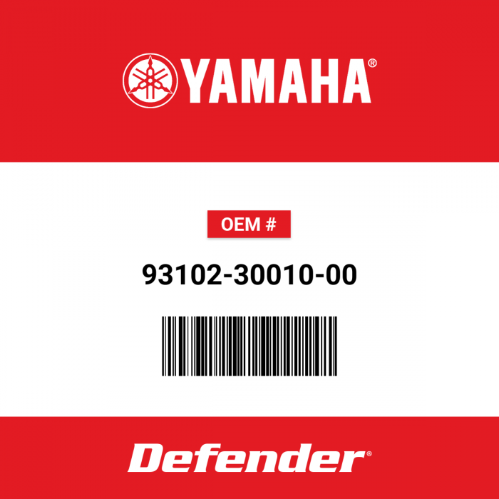 Yamaha Oil Seal - 93102-30010-00 | Defender Marine