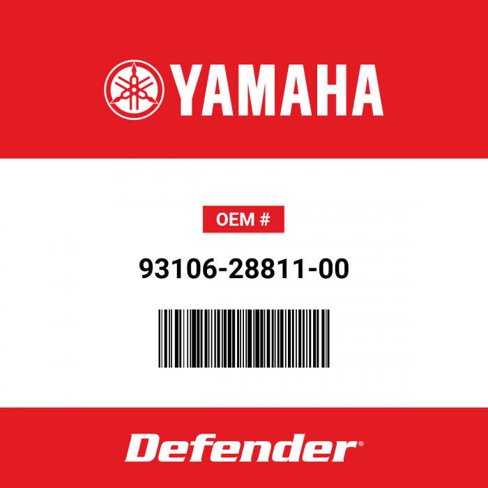 Yamaha Oil Seal - 93106-28811-00 | Defender Marine