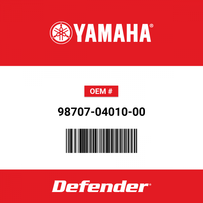 Yamaha Flat Head Screw - 98707-04010-00 | Defender Marine