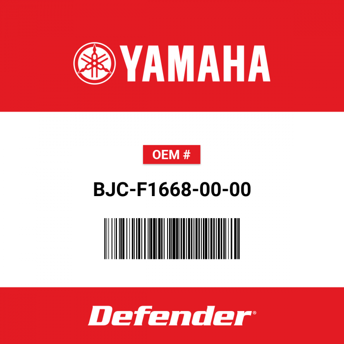 Yamaha Label Tire - BJC-F1668-00-00 | Defender Marine