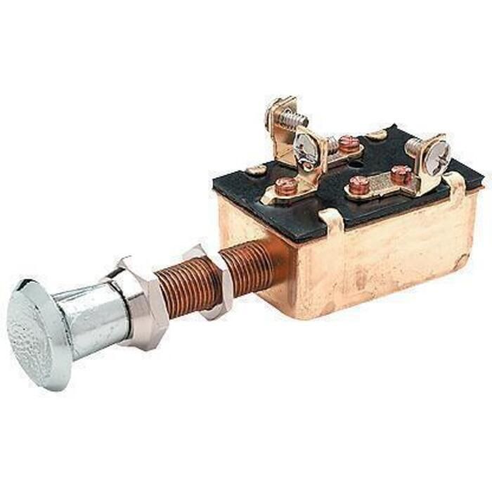 Seasense Push-pull Switch 3 Pos Brass Switch Seasense Push-Pull Switch ...