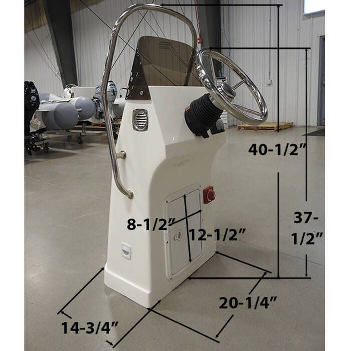Zodiac Steering Console New 2023 Zodiac Yachtline 440 DL PVC 60hp In