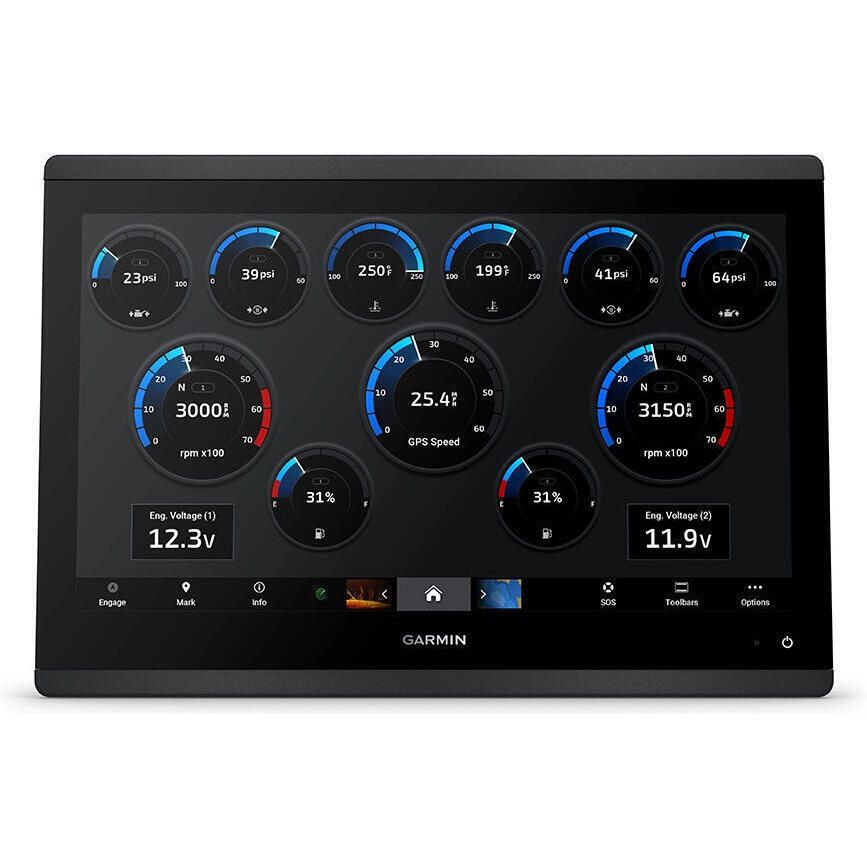 Garmin GPSMAP 1623 16 Inch Navigation System Garmin GPSMAP 1623 16 ...