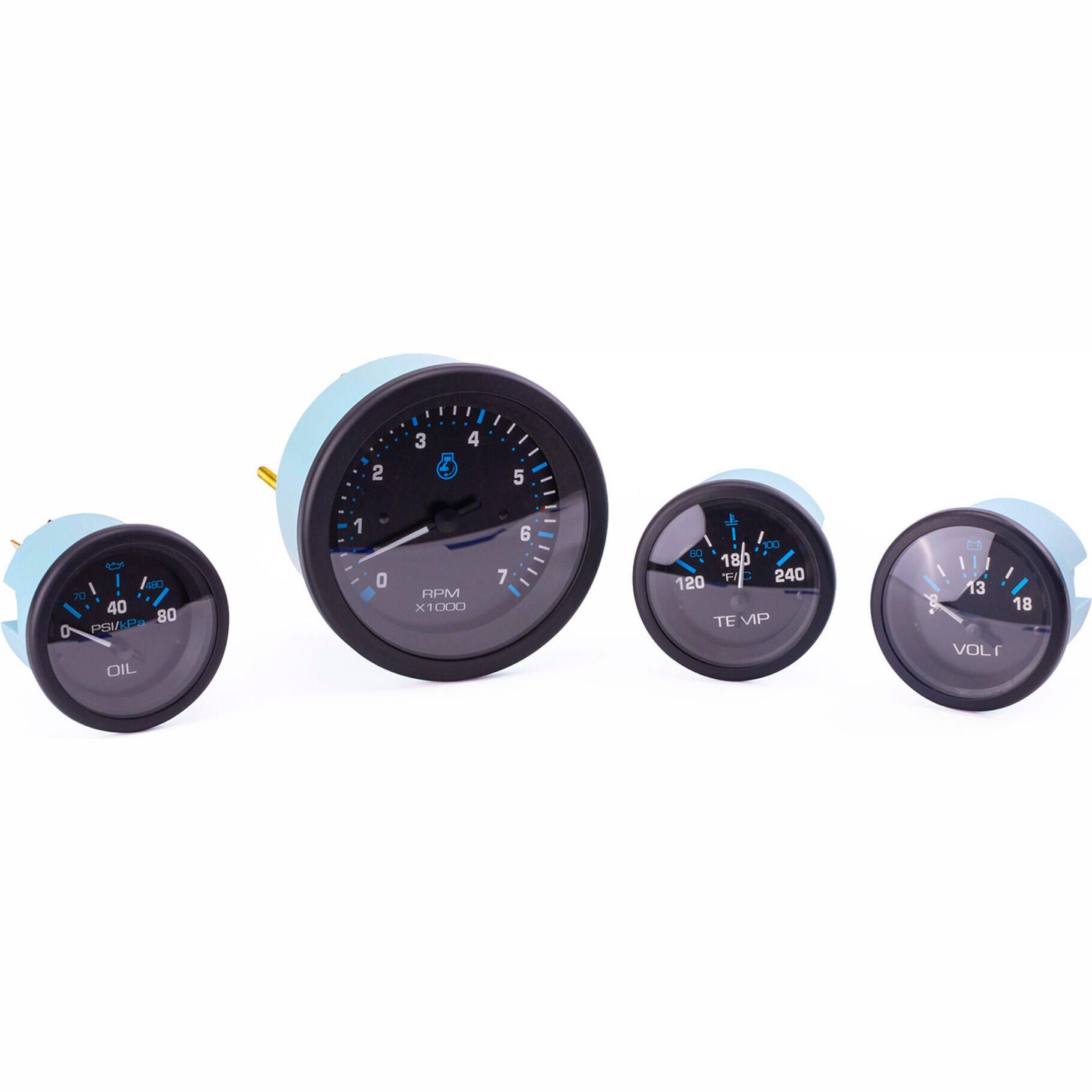 Twin Engine Boat Gauges